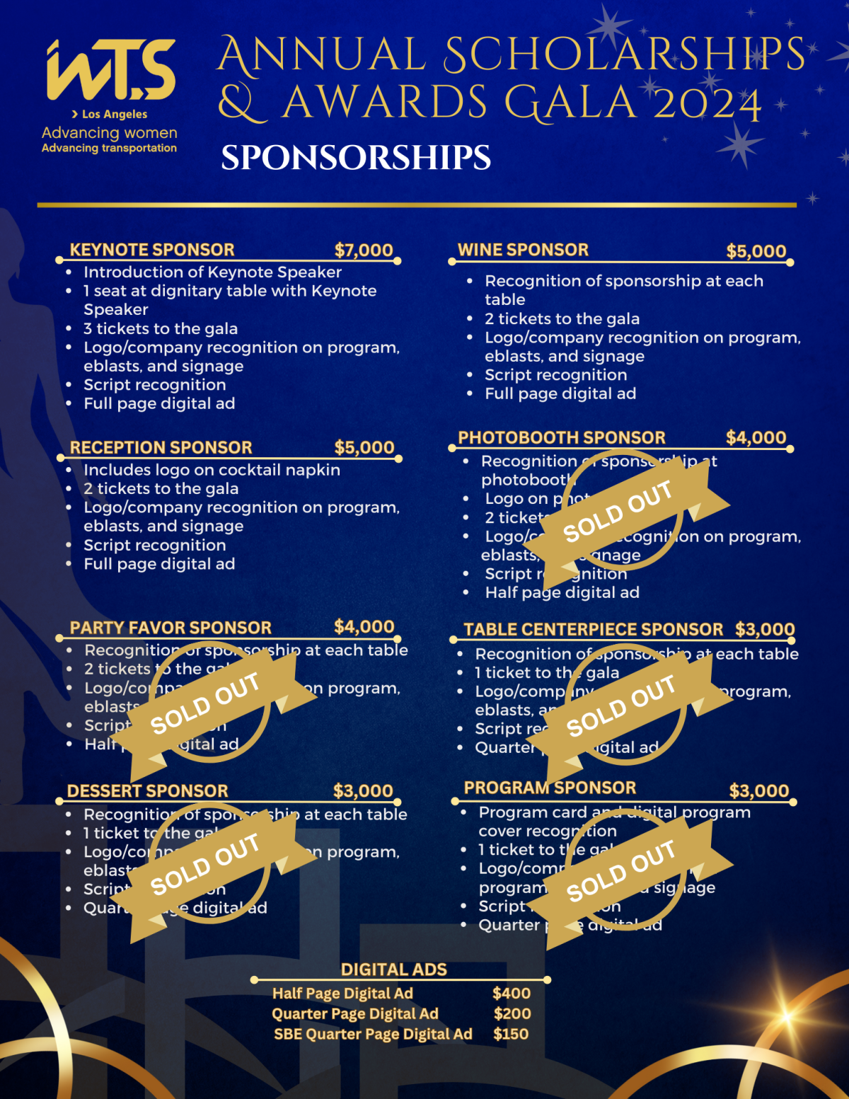 Annual Scholarships and Awards Gala 2024 | WTS